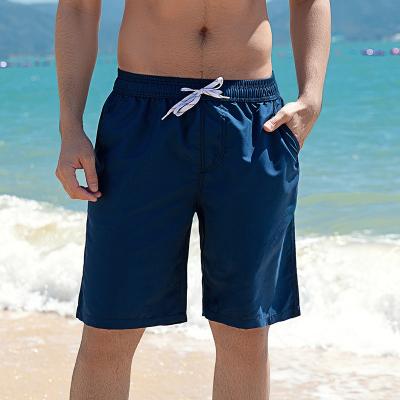 Cina Pantaloni da spiaggia da uomo a secco veloce colore solido Cinque minuti pantaloncini surf nuoto vacanza in vendita