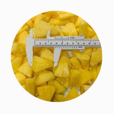 China Frozen Fresh Pineapple Slice Dice Sliced Chunk Diced Block Cubes Cuts Unsweetened IQF Wholesale Price Bulk Organic Freezing No reviews yet  certified for sale