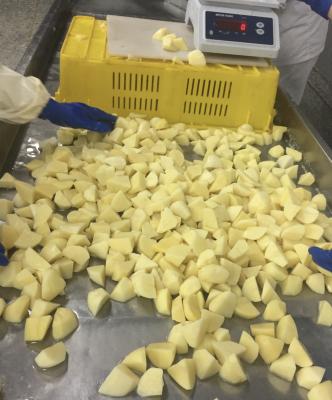 Gecertificeerde kwaliteit IQF Bevroren aardappeldoses Professionele fabrikant van bevroren groenten