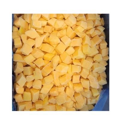 China High Quality IQF Frozen Mango Dices Freezing Process Bulk Vacuum Pack Natural Delicious for sale