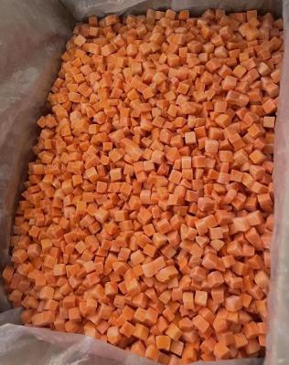 Groothandel Bulk verpakte bevroren pompoen in stukken Iqf pompoen stukjes Bevroren groenten