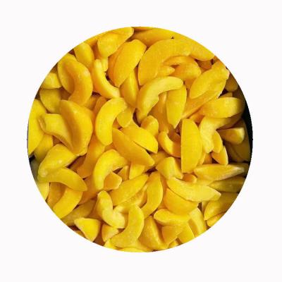 China IQF Best 1/6 Freeze Yellow Peach Half Peach Sliced Hot Sail Bulk Organic Fruit Frozen Freezing for sale