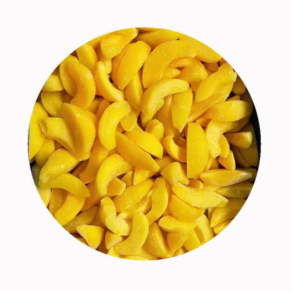 Quality IQF Best 1/6 Freeze Yellow Peach Half Peach Sliced Hot Sail Bulk Organic Fruit Frozen Freezing for sale