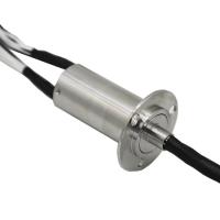 China 303 Stainless Steel Slip Ring High Precision 36 Loop 66mm x 52.4mm 0-250 RPM Industrial Grade for sale