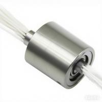 China 12 Loop Mini Slip Ring 300mm Wire Length Electrical Rotary Joint for Signal Transmission for sale