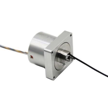 Quality Gold To Gold Contacts Fiber Optic Slip Ring Compact Design 80VDC 1A for sale