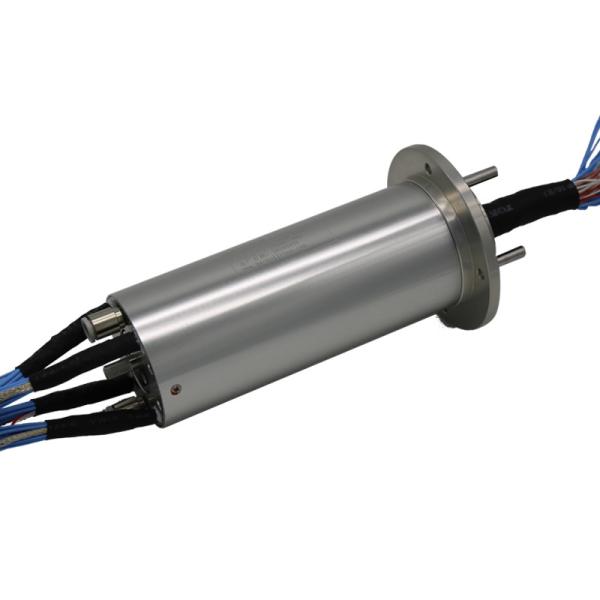 Quality Gold To Gold Contacts Fiber Optic Slip Ring Compact Design 80VDC 1A for sale