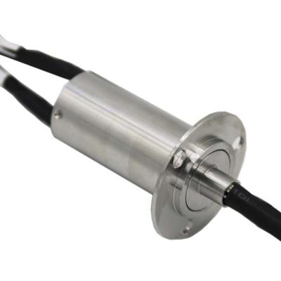 China 56 Channel Through Hole Mini Slip Ring Electric Rotary Connector for Industrial Equipment for sale