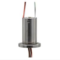 China Mini Capsule Slip Ring 6 Channels 1A Gold-Gold Contact for CCTV Camera Rotation Systems for sale