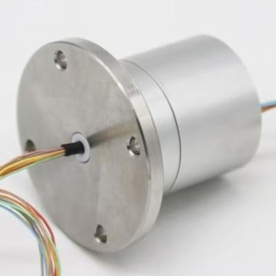 China Mini Slip Ring Compact Rotary Electrical Connector Suitable for Continuous Rotation Transmission in Robotics and Medical for sale