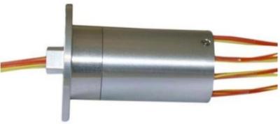 China 8-Circuit Mini Slip Ring with Gold-Gold Contact and Aluminum Alloy Housing for Industrial Automation for sale
