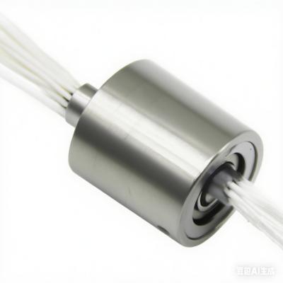 China High Speed Conductive Slip Ring 3000 RPM 6 Circuits 2A Aerospace Grade Bearing Dynamic Balanced Rotary Joint for sale