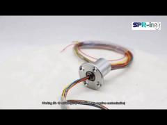 high-speed fiber optic slip ring 100m circles 100000rpm