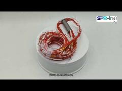 speed testing platform mini slip ring with gold-gold contact material 1 a rated current and durable