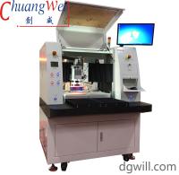 China 15W Laser PCB Depaneling Machine Dual Table Solid State UV Lasers  Machine Offline for sale