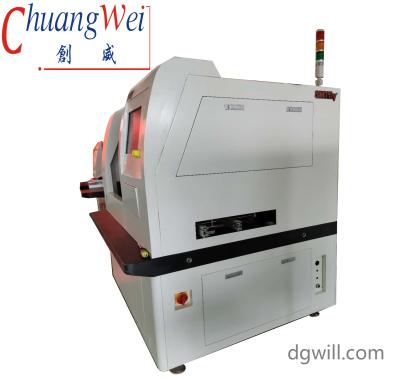 China Máquina de eliminación de paneles de PCB láser de 17W Opcional de acero inoxidable en línea en venta