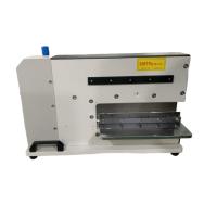 China Pneumatically Driven PCB V Cut Machine For Separating Boards Up To 2.5mm Thick Cutting Length 330mm for sale