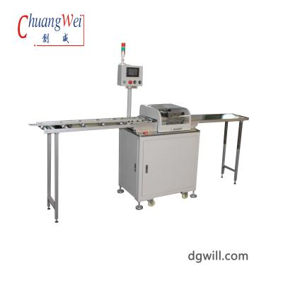 Cina 400mm/s Depanelisator PCB con lame d'acciaio ad alta velocità e linea di nastro trasportatore in vendita