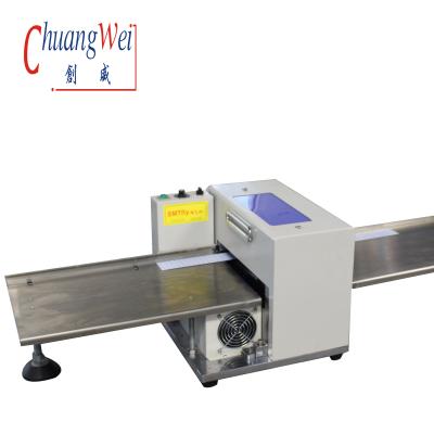 China Depanelador de PCB de motor de precisão para corte de tira LED com rampas rápidas à venda