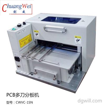 China 3.5Mm 110V Depanelization grosso V cortou o separador do PWB 9 pares de lâminas à venda