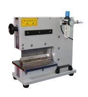 China Linear Blade PCB V Cut Machine With Solid Iron Frame For 50mm High Components for sale