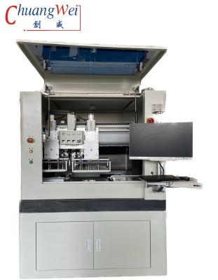 Cina 60000RPM PCB Router Machine 0,5-3,5 mm Spessore CNC Circuito stampato Inline in vendita