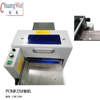 Cina LED Strip MCPCB 400 mm / s PCB Depaneling Machine 9 coppie di lame di taglio in vendita