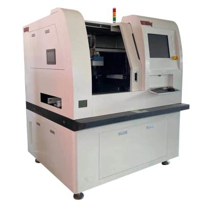 China Roestvrij staal Inline 17W Laser PCB Depaneling Machine UV Laser Depaneling System Te koop