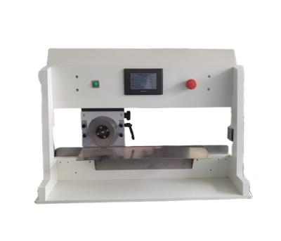 China Distança livre e profundidade de ranhura ajustáveis para máquina de separador de PCB de alto desempenho à venda