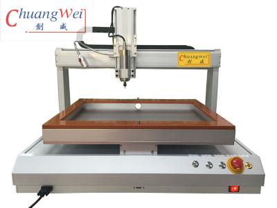 China Desktop Single Bench PCB Router Machine met hoge snelheid Snijden lange levensduur Te koop