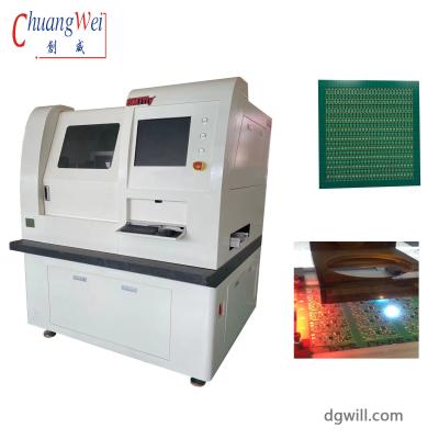 China Genaue Laser-PCB-Depanneling-Maschine mit Positionierungsgenauigkeit von 0,002 mm zu verkaufen