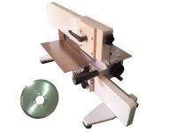 China Prevent Cracking With CWV-2M Hand Push V Cut Grove PCB Separator Machine for sale