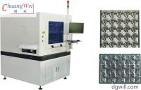 China Inline PCB Router Machine For 0.5mm Thickness Circuit Boards With Automatic Tool Change for sale