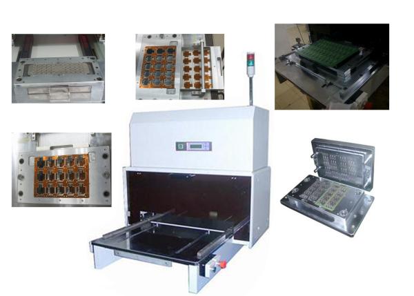 SMT Pneumatic Semi Auto Industrial Metal Hole PCB Punch Machine 220V