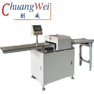 Cina Macchina per la deformazione dei pannelli di PCB con lame d' acciaio ad alta velocità e linea di nastro trasportatore in vendita