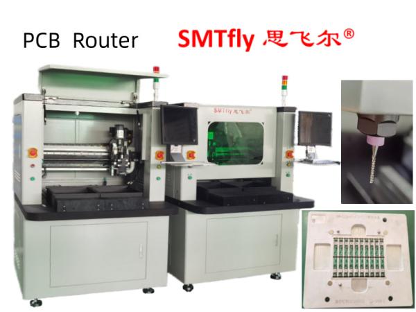 PCB Router Depaneling for Computer Industry with 0.001mm Axis Precision