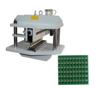 China LED Board PCB Separator with Aluminium , PCB V Score Cutting Machine for sale