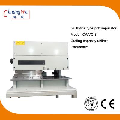 China 1 Inch Components Height PCB Separator with High Speed Steel Linear Blades à venda