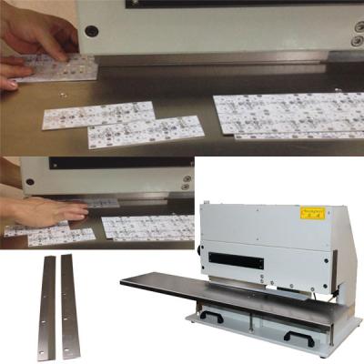 Cina 1 Inch Components Height PCB Separator with High Speed Steel Linear Blades in vendita