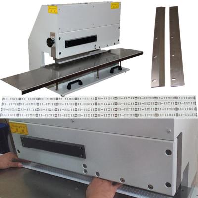 Cina 1 Inch Components Height PCB Separator with High Speed Steel Linear Blades in vendita