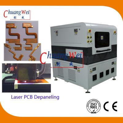 China White 15 Watt UV PCB Laser Cutting Machine for Flex PCB Board FPC Panel for sale