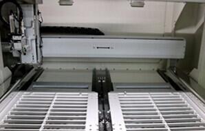 China CNC PCB Depaneling Router PCB Inline Router with Double 420 * 330 mm Working Area à venda