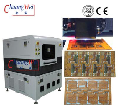 Cina High Accuracy FPC / Rigid - Flex PCB Laser Depaneling Machine 10W / 12W in vendita
