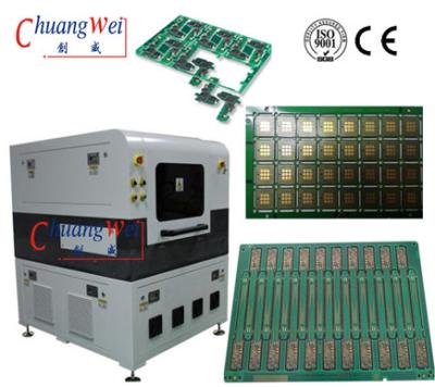 Cina Auto Vision Positioning Pcb Depaneling Equipment With Optowave Laser in vendita