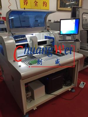 China PCB Printed Circuit Board Router With 2 Way Sliding Working Exchanger à venda