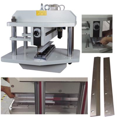 Cina Rigid Guillotine PCB Depanelizer Machine With Two Linear Blades in vendita