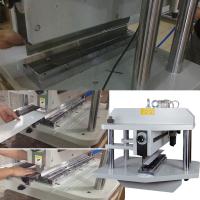 China Rigid Guillotine PCB Depanelizer Machine With Two Linear Blades for sale