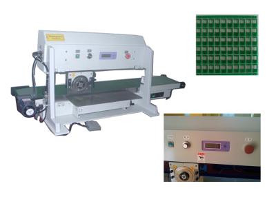 China Electronic Pcb Separator With Converoy, Automatic Circular / Linear Blade Pcb Depanelizer à venda