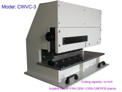 Cina La macchina pneumaticamente guidata del separatore del PWB FR4, ha motorizzato la macchina CWVC-3 del PWB Depaneling in vendita