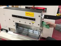 Lowest Stress V-CUT scoring machine for Metal Core Boards Without Damage
